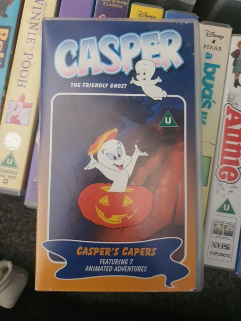 CASPER THE FRIENDLY Ghost - Casper's Capers (VHS, 1995) £5.00 - PicClick UK