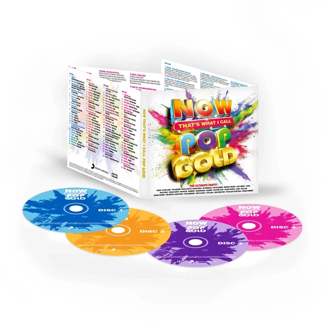 NOW THAT'S WHAT I Call Pop Gold - Various Artists (NOW) 4CD Album £10. ...