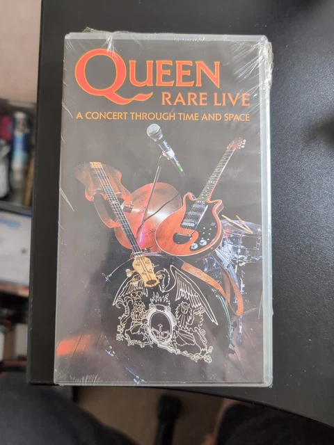 QUEEN RARE LIVE - a concert through time and space (VHS) Freddie ...