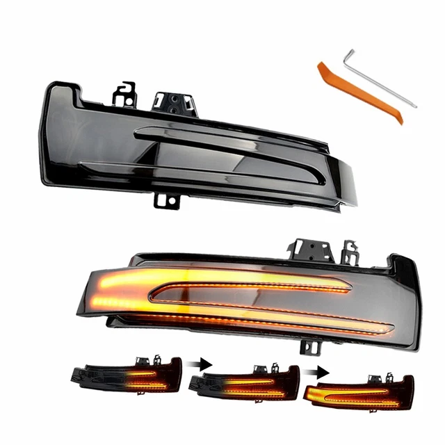 SEQUENTIAL FOR FORD F150 Expedition Raptor LED Side Mirror Turn Signal ...