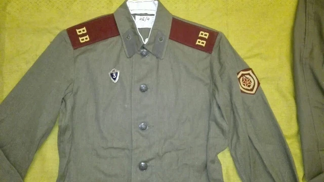 SOVIET USSR EVERYDAY summer Soldier Uniform of Internal troops . 46-4 ...