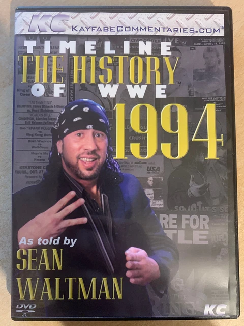 KAYFABE COMMENTARIES TIMELINE: The History Of WWE 1994 Sean Waltman EUR ...
