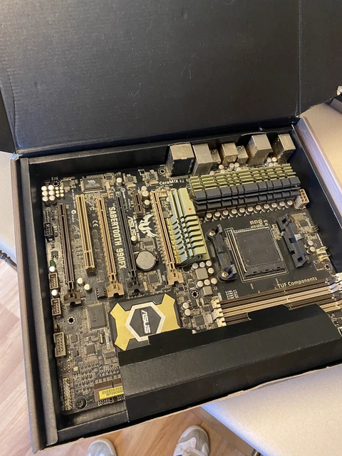 ASUS TUF SABERTOOTH 990FX R1.01 AM3+, AMD Motherboard Boxed Untested £ ...