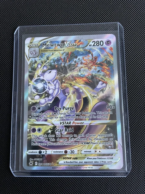 POKÉMON TCG MEWTWO VSTAR Crown Zenith Galarian Gallery GG44 Pack Fresh ...