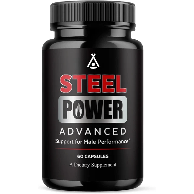 (1 PACK) STEELPOWER Capsules - Steel Power Supplement Premium Formula £ ...