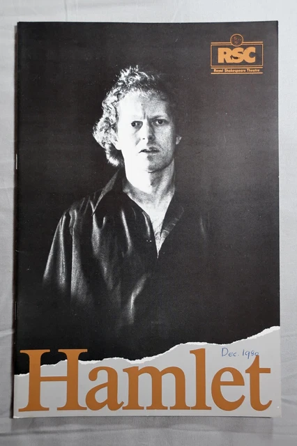 HAMLET ~ 1980 RSC Theatre Programme! $19.19 - PicClick AU