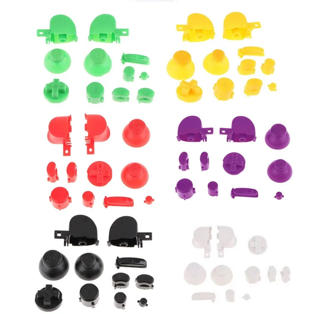 11* FULL SET L R ABXY Z Keypads D-pad Mod Buttons For GameCube ...