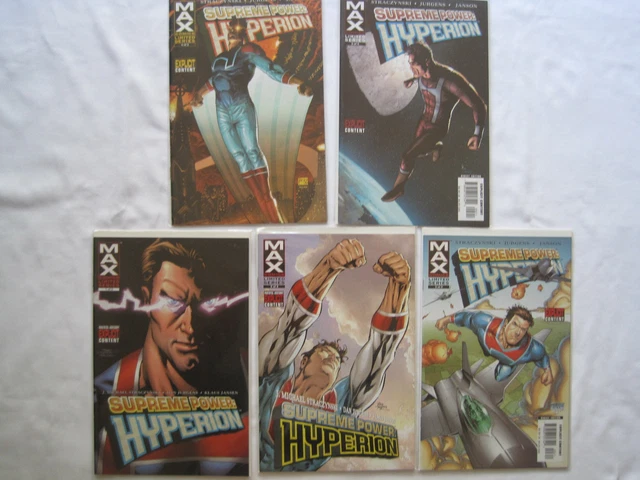 SUPREME POWER : HYPERION COMPLETE 5 ISSUE SERIES by STRACZYNSKI.EXPLICIT CONTENT EUR 12,09 ...