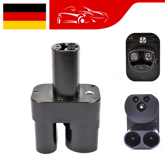 CCS 2 COMBO Typ 2 Adapter DC für Tesla Modell S/X/3/Y 175kW 400A ...
