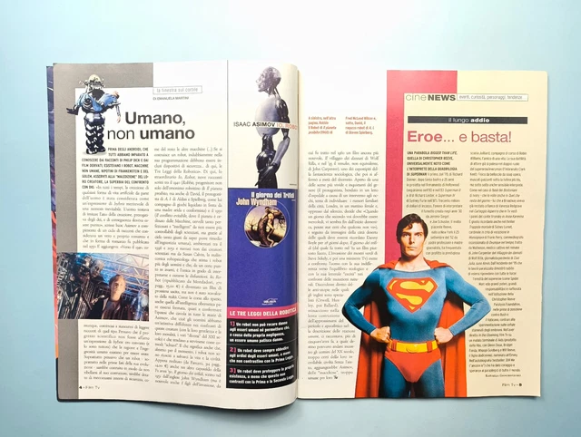 FILM TV 43-2004 Jennifer Lopez-Truffaut-Superman-Raffaella Carra-Jim ...