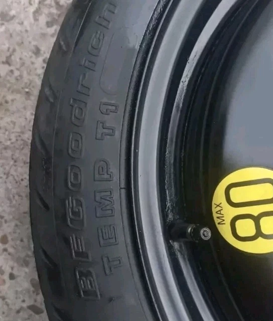 TOYOTA AURIS 17& INCH SPARE SPACE SAVER WHEEL Genuine £70.00 - PicClick UK