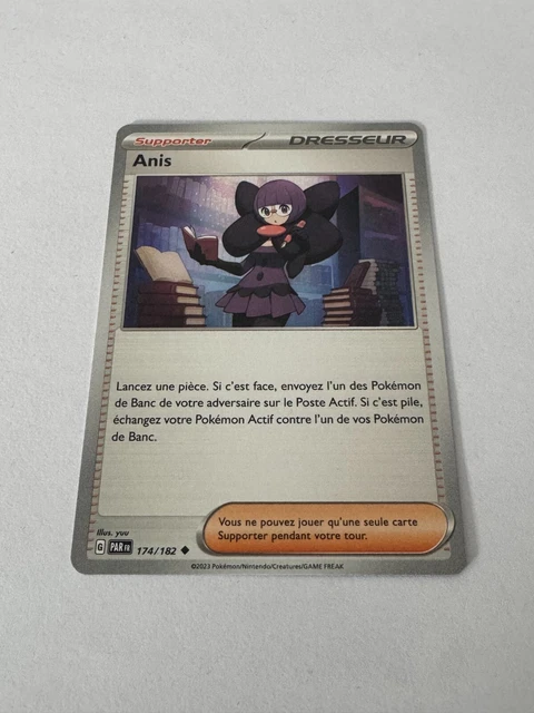 CARTE POKEMON DRESSEUR Anis Standard Ecarlate et Violet PAR FR 174/182 2023 Neuf EUR 1,50 ...