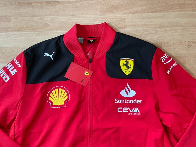 SCUDERIA FERRARI F1 Official PUMA Team Jacket Men's Red Size L BNWT £59 ...