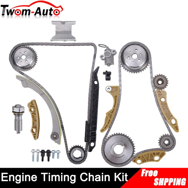 TIMING CHAIN KIT Tensioner Guide Rail for 2.0L 2.2L 2.4L GM Buick Chevy ...