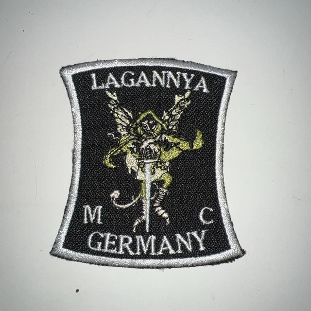 MC PATCH AUFNÄHER Kutte Motorcycle Club Mf Patches Vest Bones Hells ...