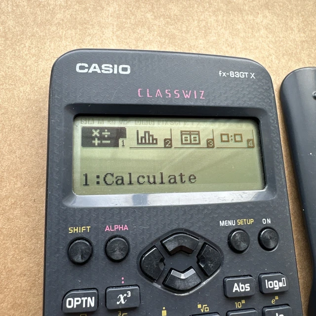 CASIO FX-83GTX SCIENTIFIC Calculator UK Exam Approved GCSE 276 ...
