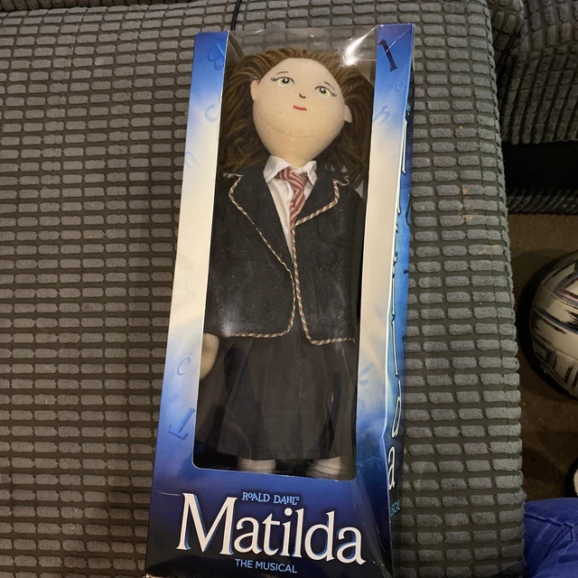RARE MATILDA THE Musical RSC By Roald Dahl Soft toy Doll Boxed £25.00 ...