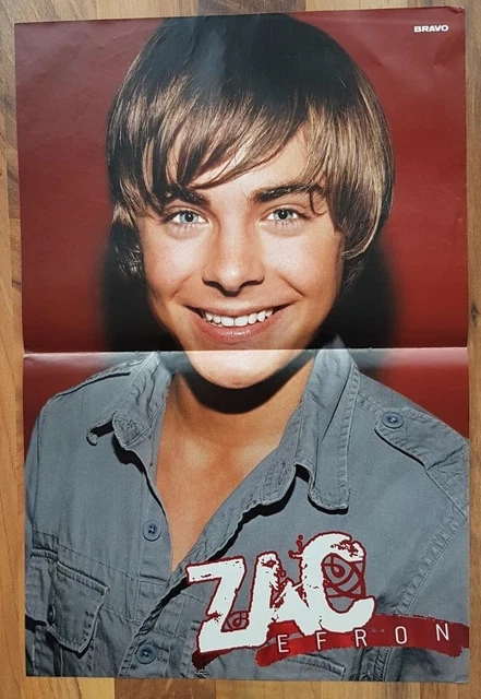 ZAC EFRON, A3 Poster, OC The California, BRAVO,Poster Bild Großes ...