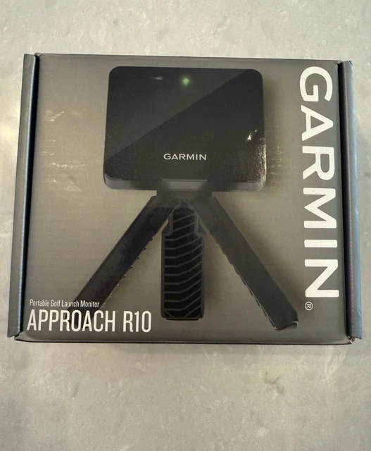 GARMIN APPROACH R10 Golf Launch Monitor Simulator with Tripod Stand ...