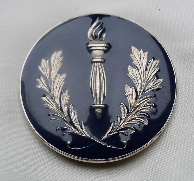 FRANCE - FRENCH National Police Cap Badge Crs Republican Company Marked ...