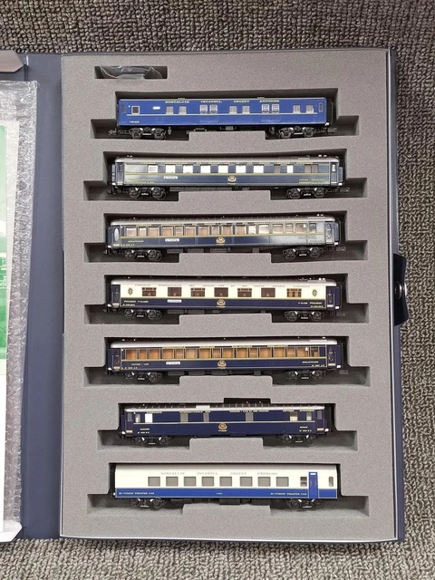 KATO 10-561 ORIENT Express 1988 7-Cars Basic Set Railway Model N Scale ...