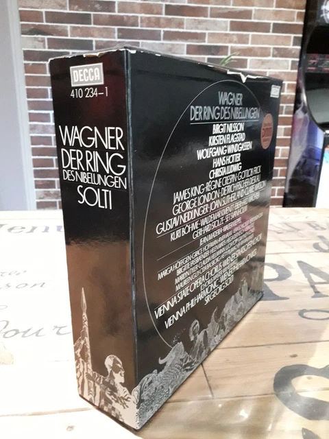RARE BOX COFFRET Wagner 14 LP vinyles Der Ring Des Nibelungen Decca 410234-1 EUR 99,00 - PicClick FR