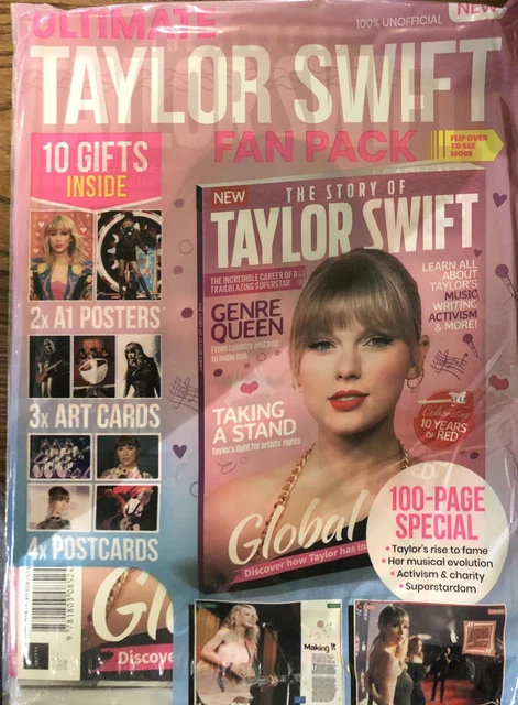 ULTIMATE TAYLOR SWIFT Fanpack Magazine With 2 Posters 3 Art Card & 4 ...
