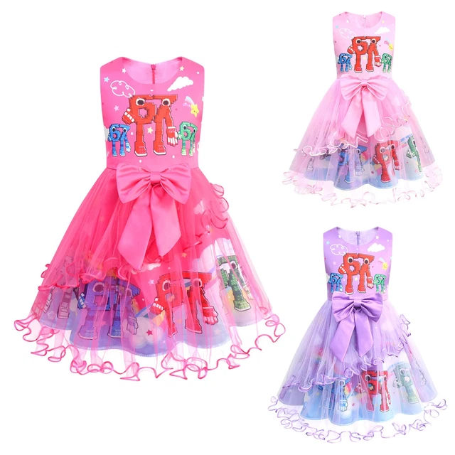 2026 KIDS SIX Seven Steal a Brainrot Dress Cosplay Princess Party ...