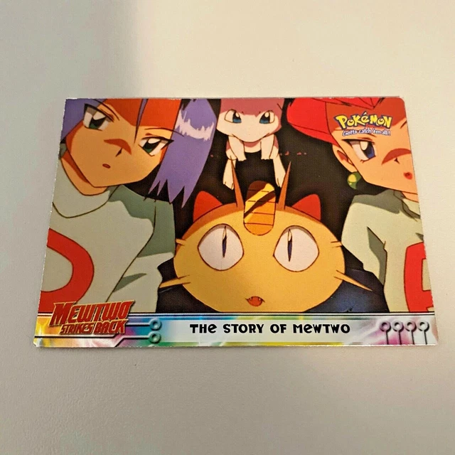MEWTWO STRIKES BACK The Story of Mewtwo Pokemon Topps Card #24 EUR 5,25 ...