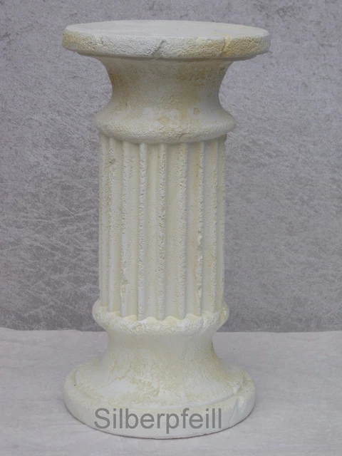 ANTIQUE COLUMN FLOWER column table design baroque columns stucco ...