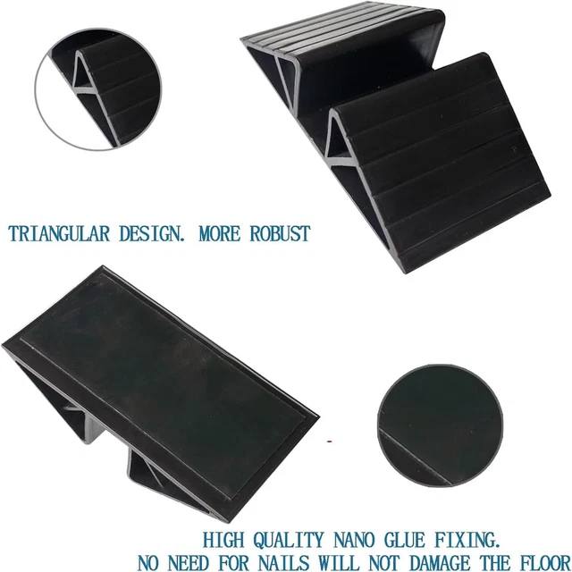 6 PCS SUPPORT Feet for Pet Gate Isolation Fence Gate, Plastic Triangle ...