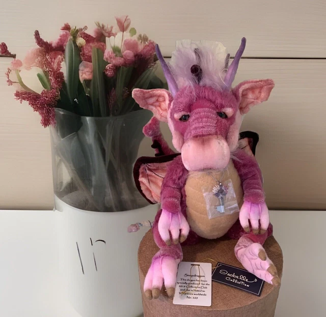 CHARLIE BEARS MOHAIR SNAPDRAGON & Pin Badge &two Free CB Gift £2,046.72 ...