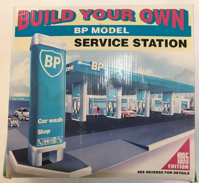 BUILD YOUR OWN BP Model Service Station – 1995 Edition - old stock (11E ...