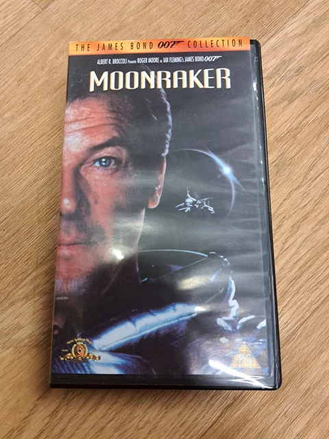 JAMES BOND 007 Collection Moonraker Vhs Video Cassette Tape Movie Film New £1.00 - PicClick UK