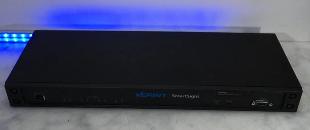 VERINT S1708E NEXTIVA 8-port Video Encoder Network Server S1708E #G6 £ ...