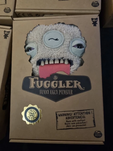 FUGGLER ANNOYED ALIEN Grey Plush Toy with Teeth Soft and Funny £33.98 ...