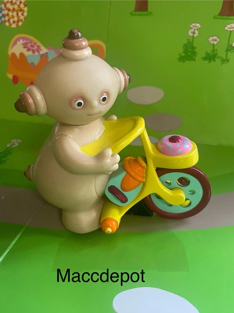 IN THE NIGHT Garden Makka Pakka Og Pog Roll Along Toy Bike RARE Ragdoll ...