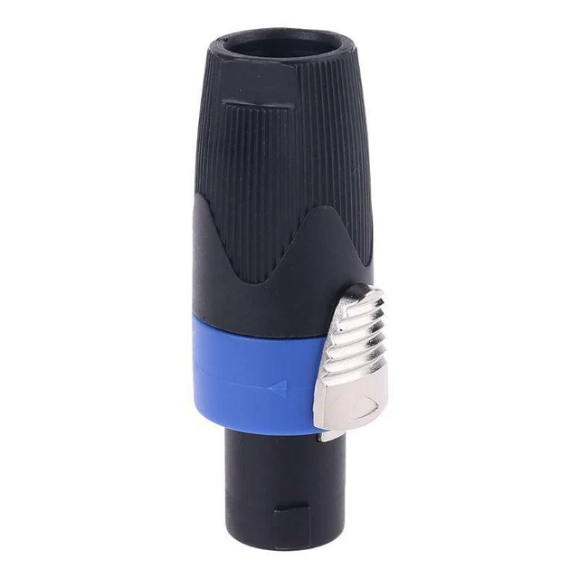 AVIATION SPEAKON CONNECTORS type nl4fx 4 Pole Plug Male Speaker Audio ...