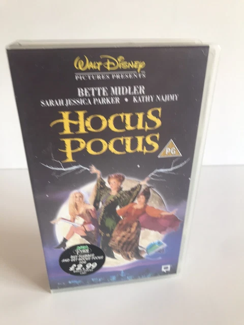 WALT DISNEY HOCUS Pocus Vhs Video Vintage Kids 1994 £3.70 - PicClick UK