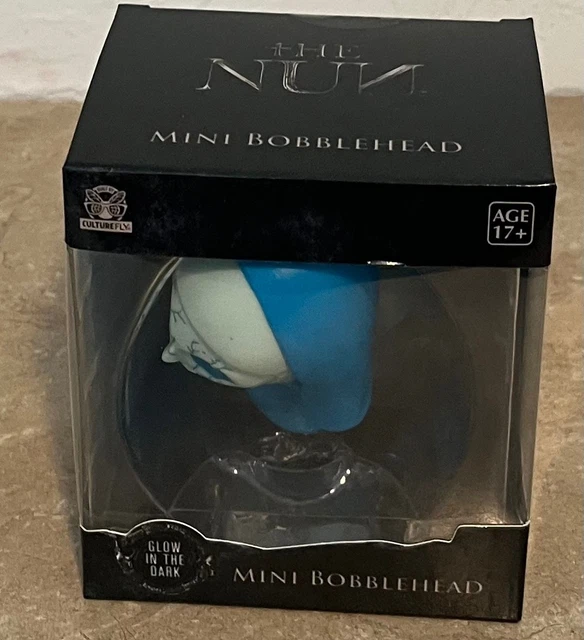 CULTUREFLY THE NUN Horror Movie Glow in the Dark Mini Bobblehead £15.64 ...