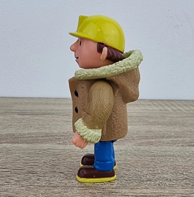VINTAGE BOB THE Builder Plastic Toy Figure Movable Arms Legs And Head ...