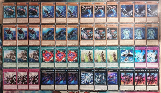 HAI/SHARK/NASH XYZ DECK/SET/CORE-BAHAMUT, onore, salvataggio, N.As.CH ...