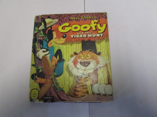 GOOFY AND THE Tiger Hunt - Walt Disney 1973-01-01 First Edition. Pages ...