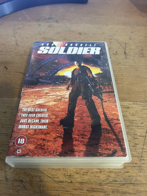 SOLDIER - BIG BOX EX RENTAL VHS - KURT RUSSELL £1.99 - PicClick UK
