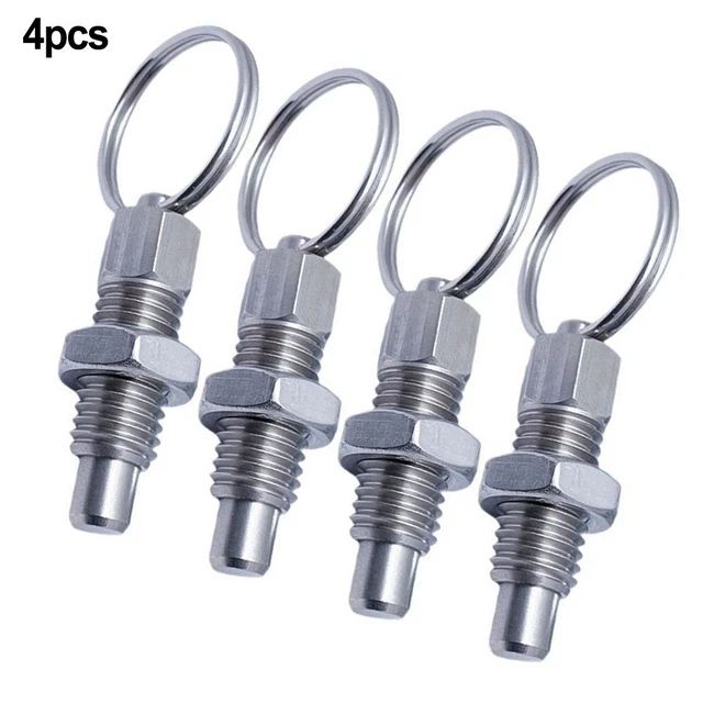 STAINLESS STEEL PIN Thread Locating Pin 4PCS Fitness Equipment Pull Pin ...