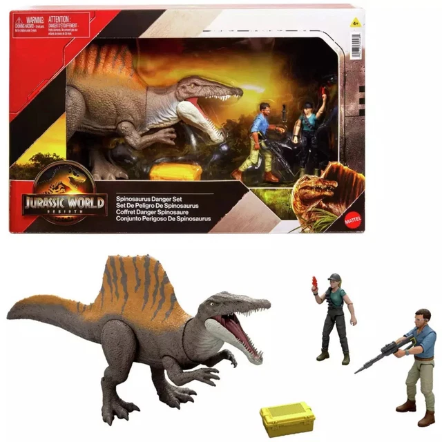 JURASSIC WORLD REBIRTH Storypack Exclusive Spinosaurus Human Figure ...
