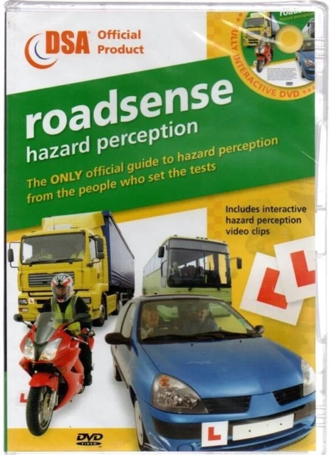 ROADSENSE HAZARD PERCEPTION - Official DSA Guide DVD FREE SHIPPING EUR 3,20 - PicClick IT