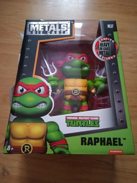 METALS TMNT RAPHAEL (Raph) VERY RARE Ninja Turtles Die Cast Nickelodeon ...