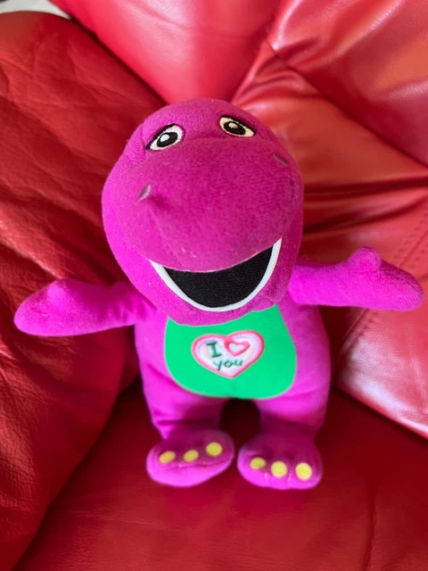 BARNEY THE PURPLE Dinosaur Singing Soft Toy Plush Sings I Love You 2007 ... BARNEY THE PURPLE Dinosaur Singing Soft Toy Plush Sings I Love You 2007 ...