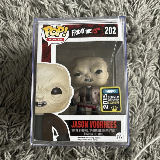 FUNKO POP JASON Voorhees 202 Unmasked SDCC 2015 Friday The 13th Vinyl ...